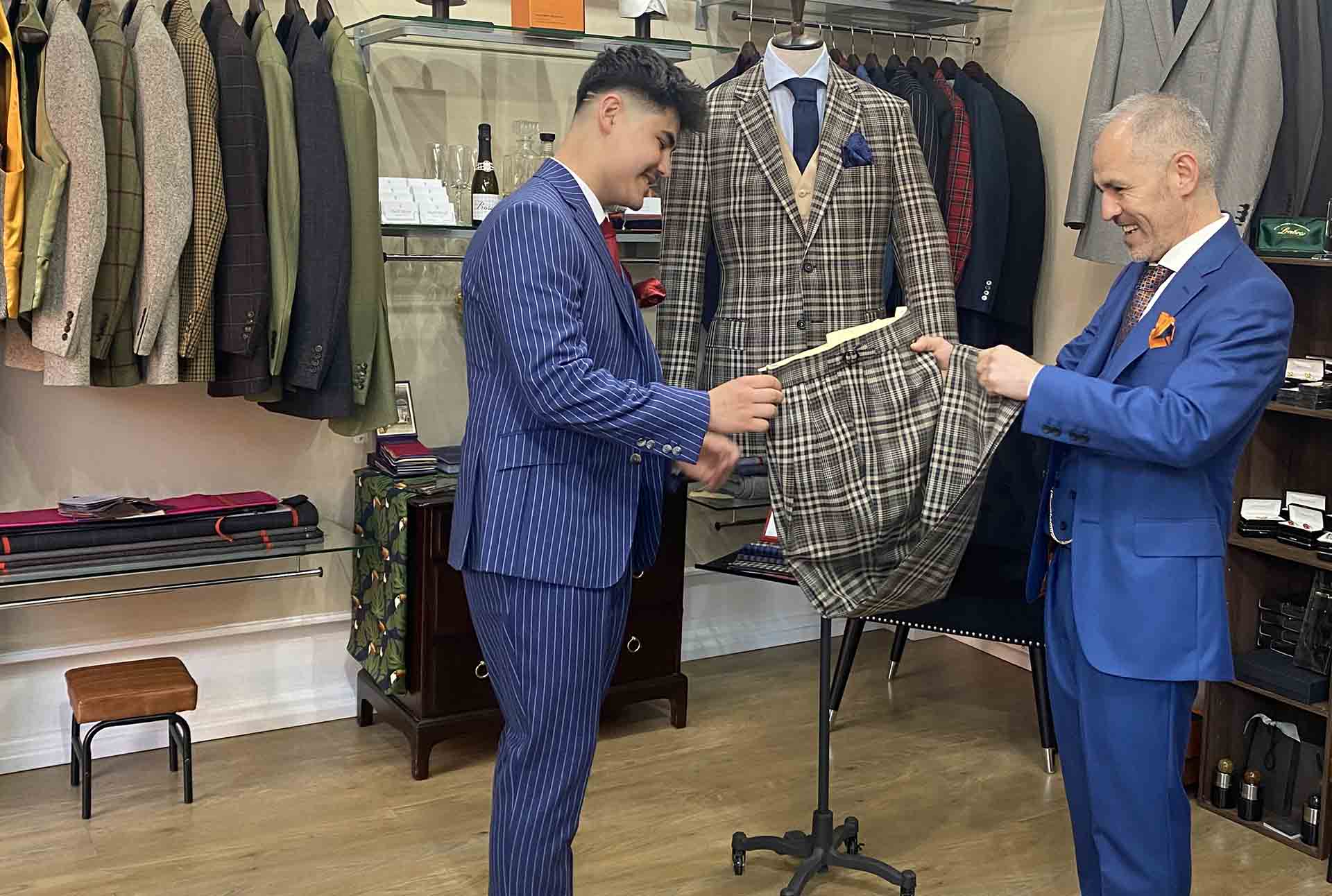 Upcycling Clothes | Sharif Mirzad Tailoring | Exeter. Devon